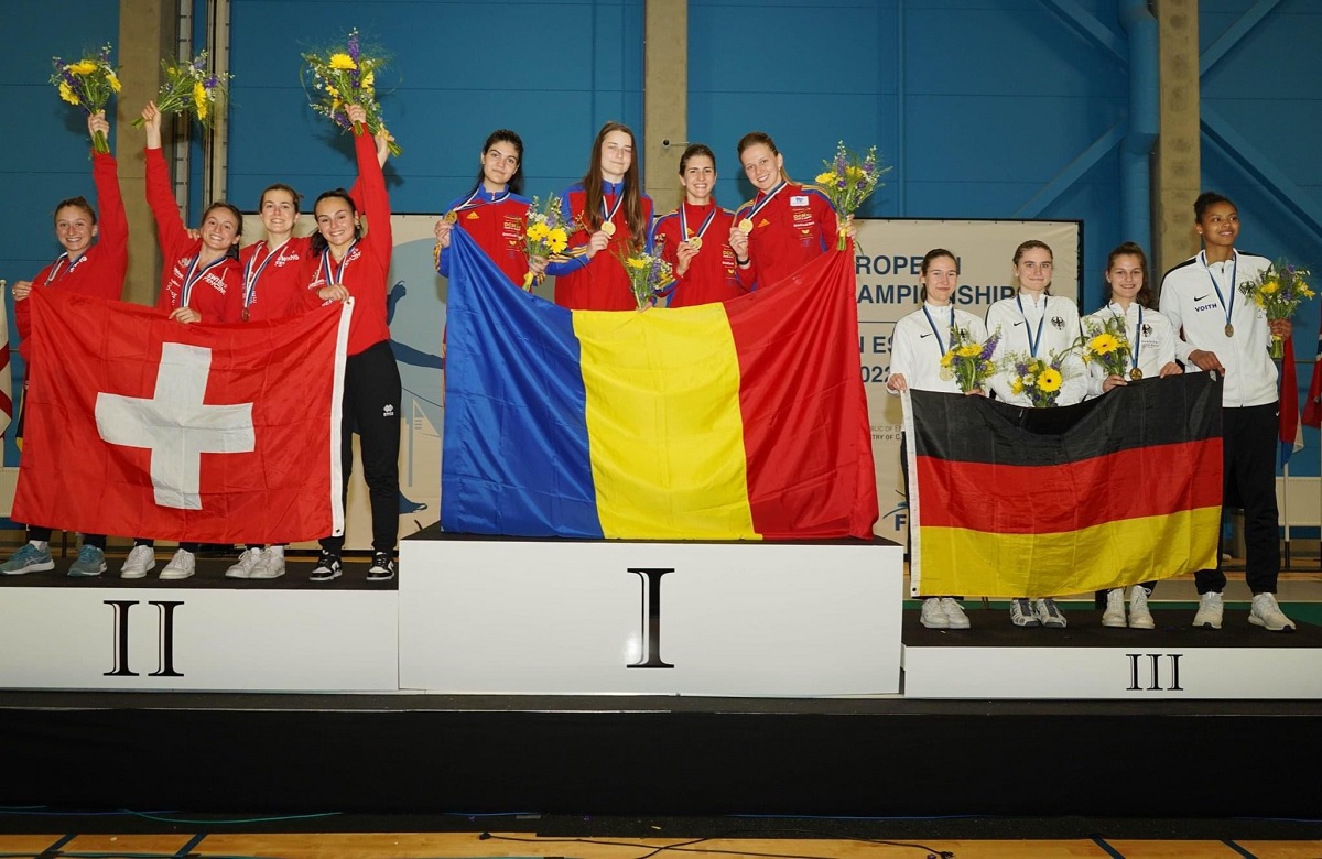 Bianca Benea este campioană a Europei de tineret în proba de spadă ...